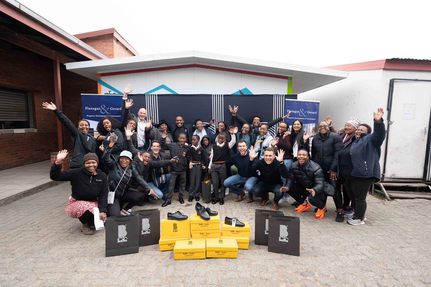 Flanagan & Gerard and Bathu help Alexandra school children - Flanagan ... Flanagan & Gerard and Bathu help Alexandra school children - Flanagan ...